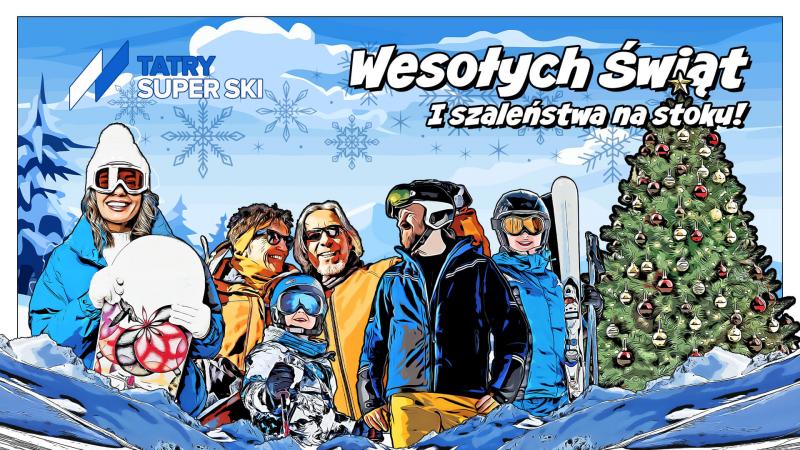 Życzenia Świąteczne od Tatry Super Ski - Tatry Super Ski